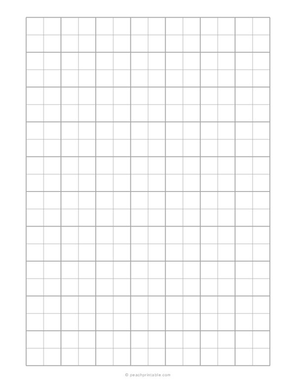 Printable Graph Paper 1 2 Inch Grid With Dots Printable 