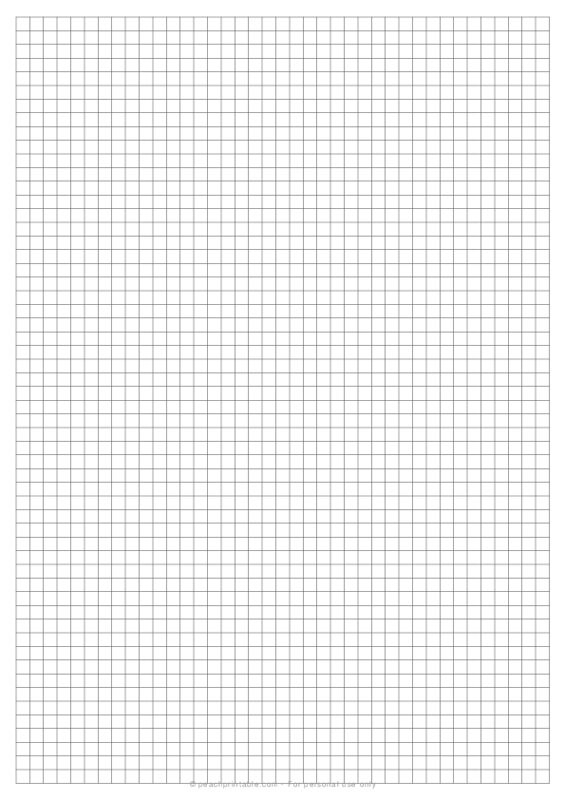 A4 Size 1Cm Downloadable Full Page Printable Graph Paper Pdf Diarioa