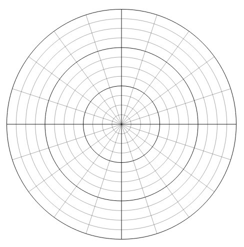 Polar Graph Paper Maker | Customize & Download