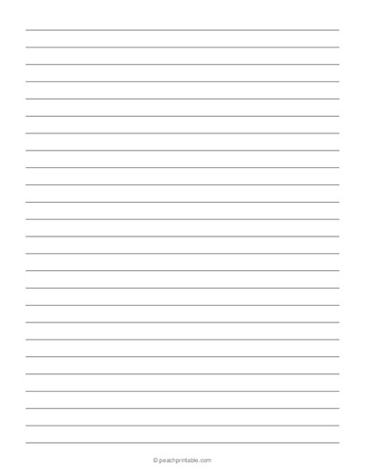 Printable Lined Paper Template Generator | Ruled Sheets