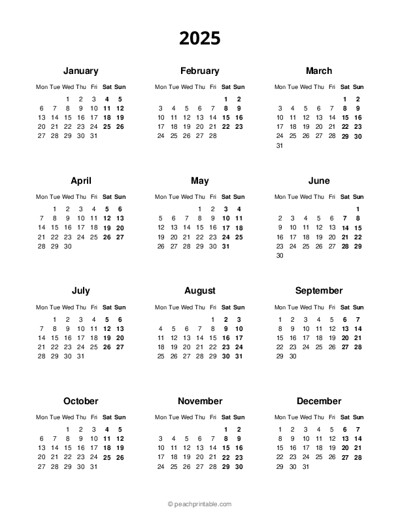 Yearly Calendar Maker | Create & Print Custom Annual Calendars